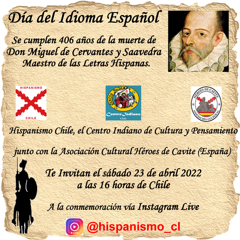 Día del idioma Español – Hispanismo Chile