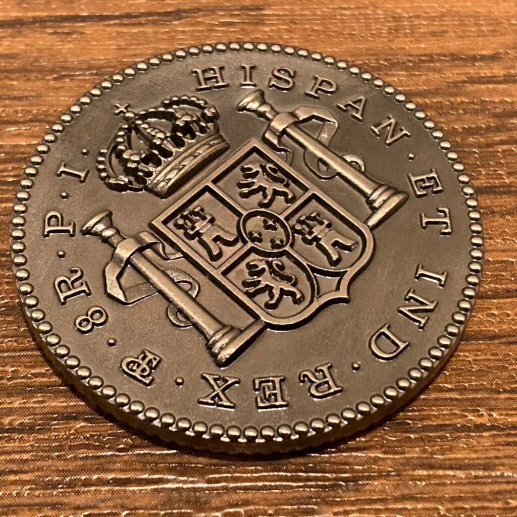 El Peso Fuerte de Chiloé, el Real de 8 acuñado últimos años de ...